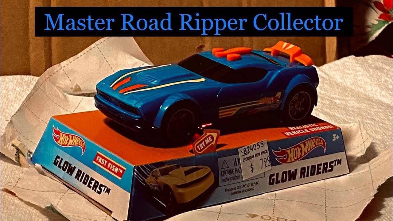 2019 Road Rippers (Distributed by Just Play) Hotwheels Glow Riders Fast ...