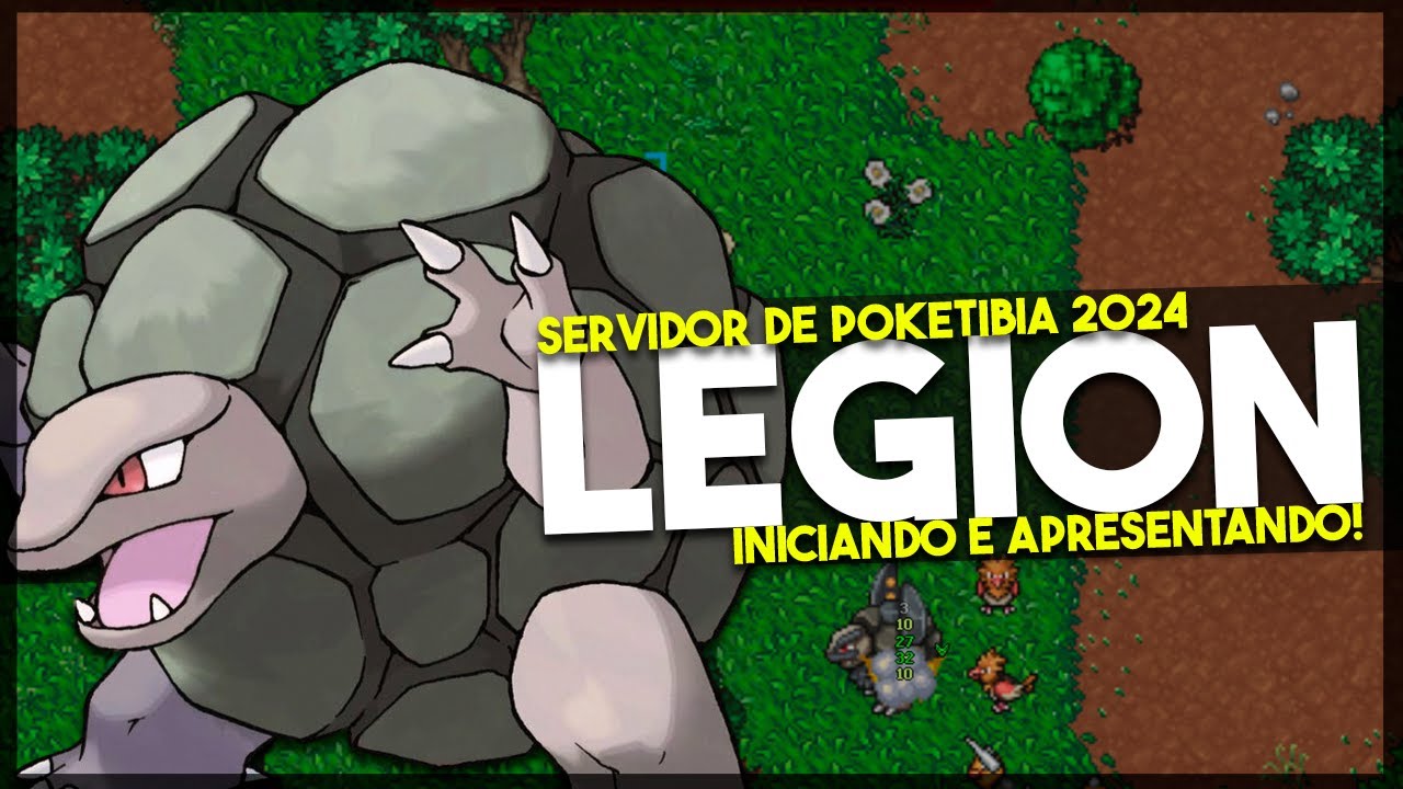 PokeLegion 2024 - INICIANDO E APRESENTANDO SISTEMAS ÚNICOS SERVIDOR DE POKETIBIA | MOBILE BASE ...