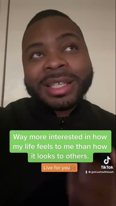 #Shorts: Way more interested in how my life feels to me than how it looks to others. - YouTube