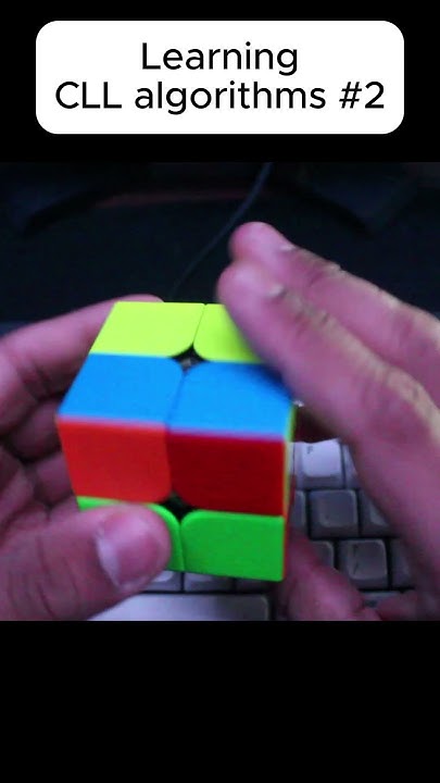 Part 2 learning 2x2 CLL algorithms #cubing #cool #shorts #rubikscube # ...