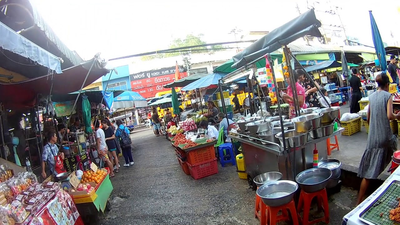 Walking in Bangkok, Thailand - Nonthaburi Province Market Series - Part ...