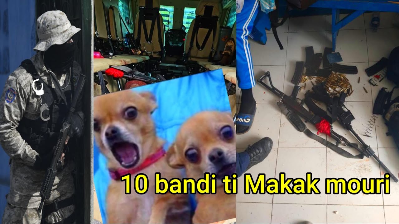 Foto Kadav yo mastòk. Lapolis kraze tèt 10 bandi ti Makak, Bwa Kale ...