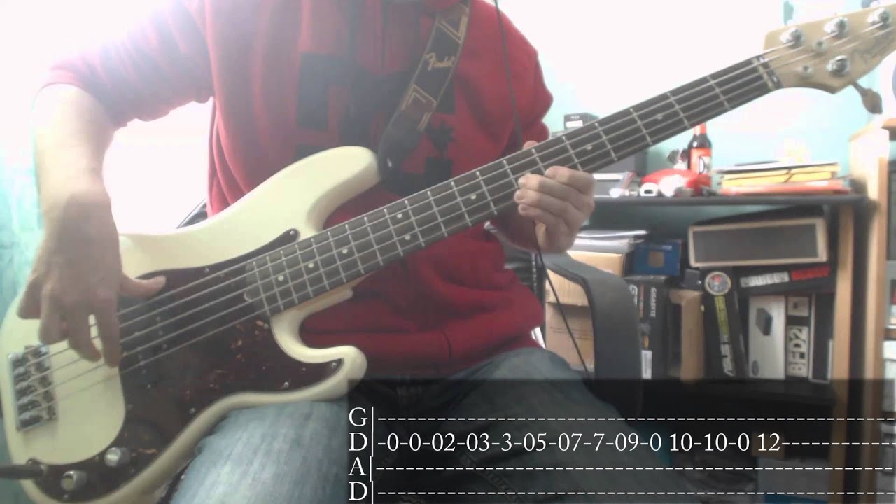 Muse's week - 04 - Hyper Music [Bass Cover + Tab] - YouTube