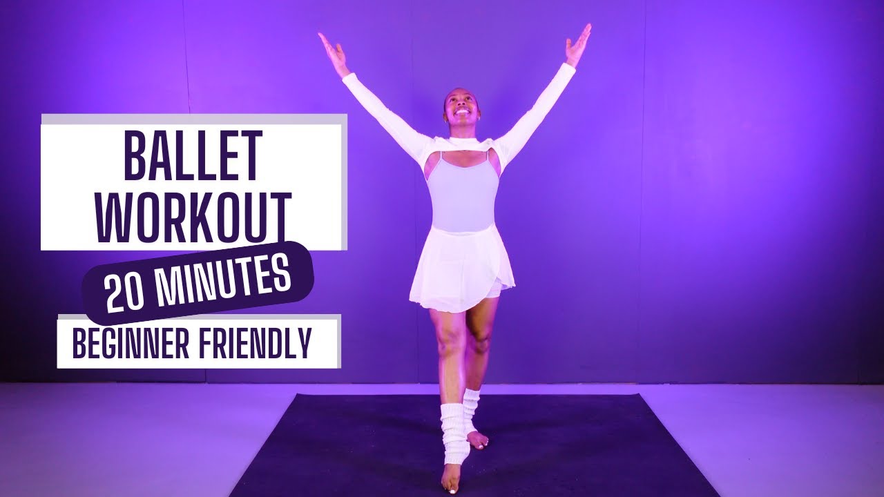 20 MIN BALLET WORKOUT | Bend, Balance, & Burn | No Repeat | Beginner ...