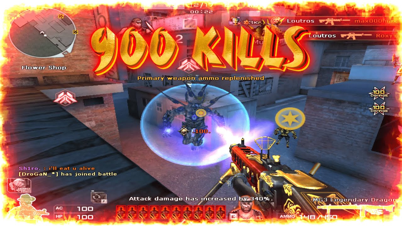 CrossFire West: MG3-Legendary Dragon - Hero Mode X Gameplay - YouTube