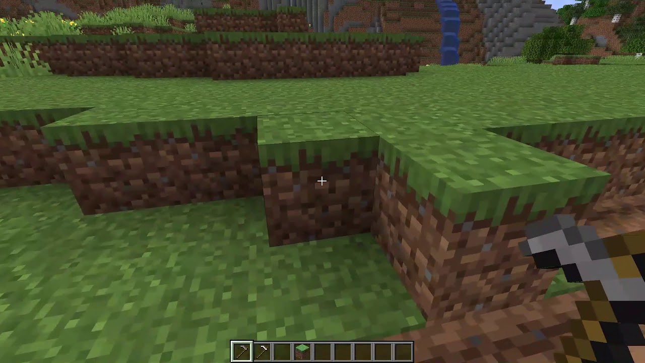 BETTER Hoes in Minecraft! Till up to 12 soil per click! - YouTube