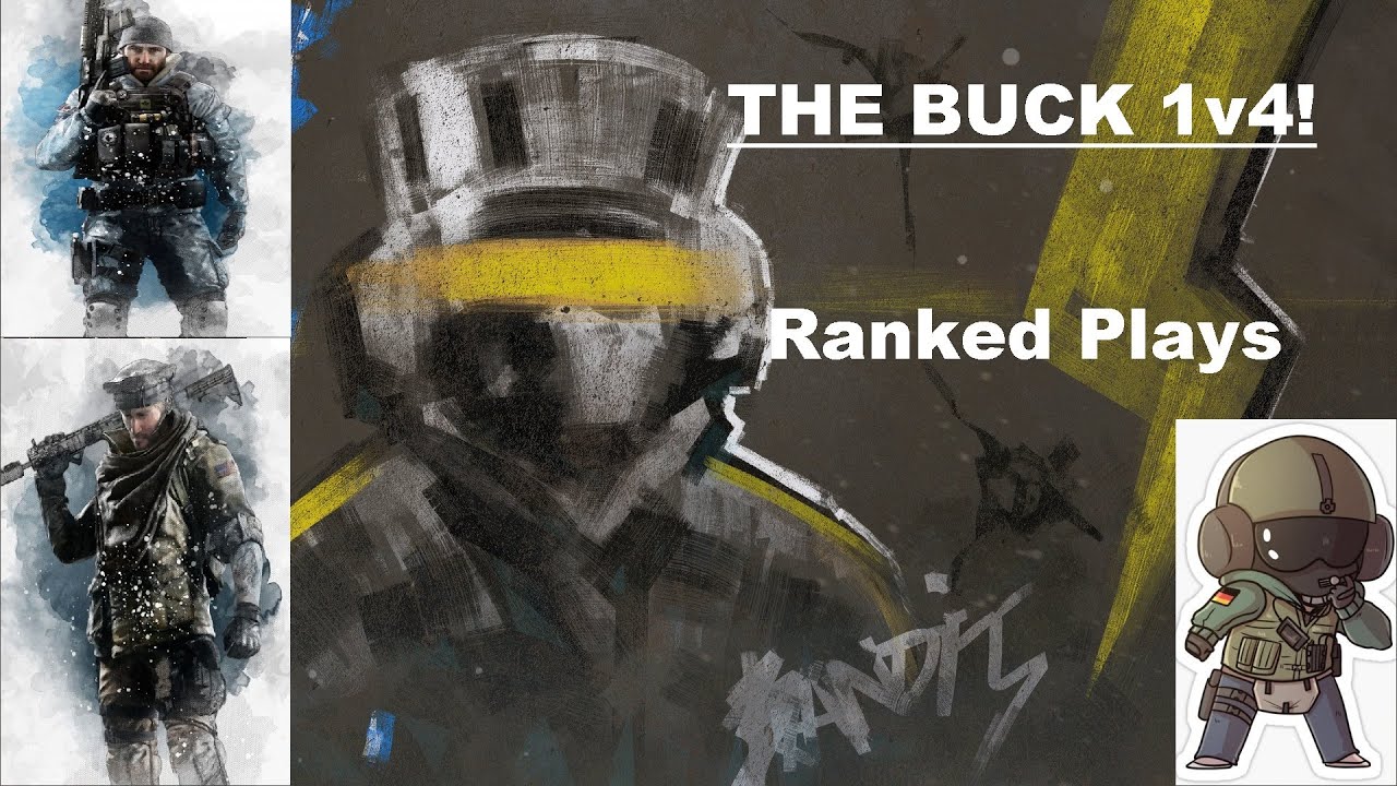 The Buck 1v4 | Toto wants to win | Rainbow Six Siege | Highlights - YouTube