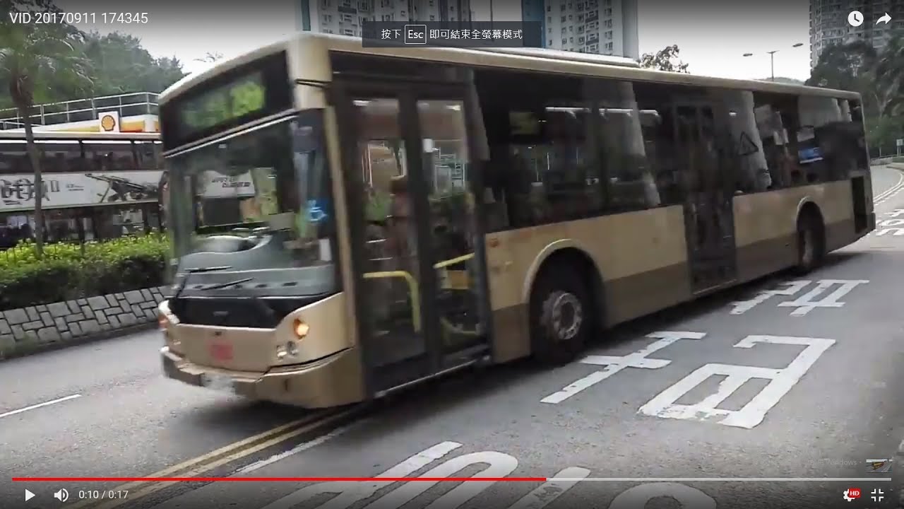 交通 照片 / 影片 (165) KMB 296m @ Hong Kong Volvo B7RLE 12m AVC @ 將軍澳 TKO ...