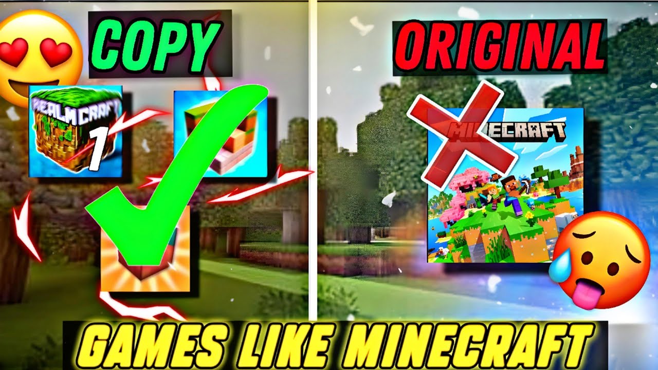 TOP 3 BEST MINECRAFT COPY GAMES FOR ANDROID !! MINECRAFT COPY GAME FREE ...