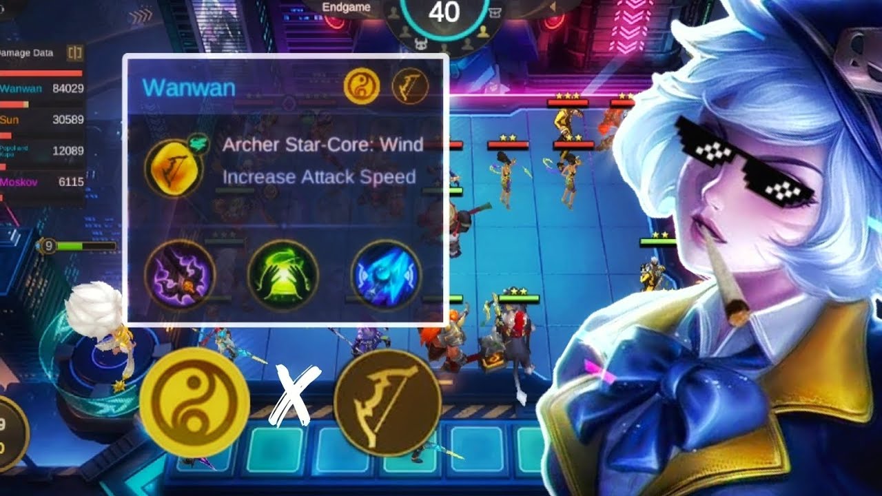 UNKILLABLE 3 STAR WANWAN l Commander VALE - Shifting Wind - MLBB ...