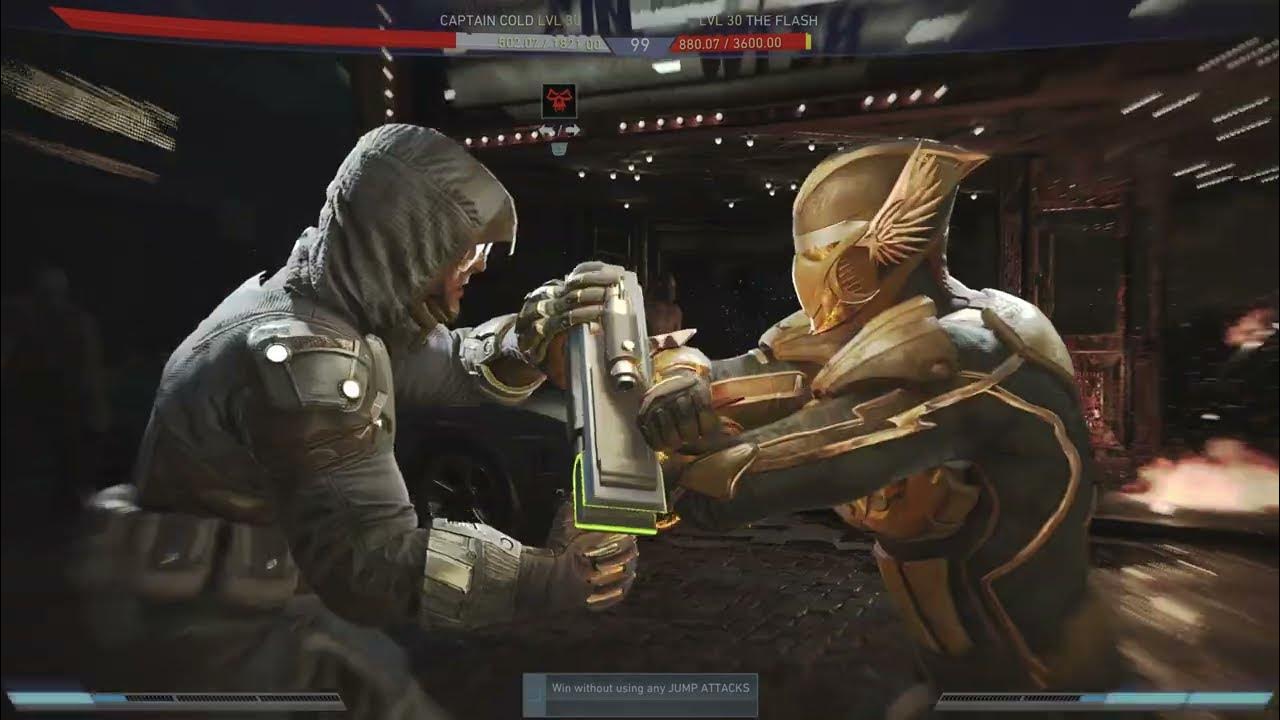 Captain Cold And Gorilla Grodd VS The Flash!! [Injustice 2: Legendary Edition] - YouTube