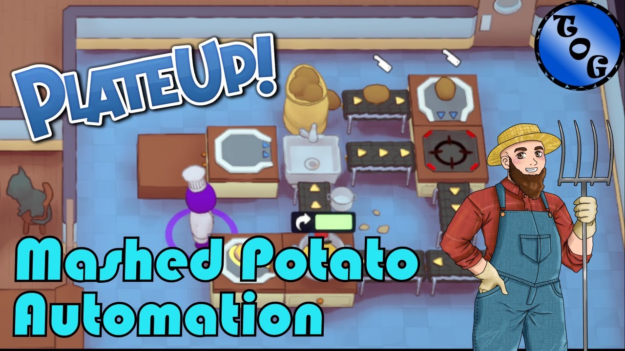 PlateUp! I Mashed Potato Automation! I Basic Automation I Tutorial ...