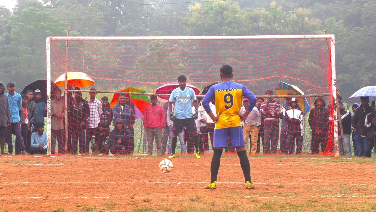AMAZING PENALTY KICK I ORMANJHI FC VS BHUSHAN BORING I MARUTI MANGAL ...