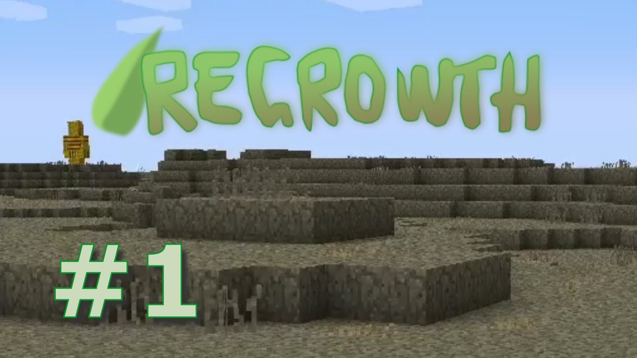 Minecraft Regrowth #1 - A nostalgia venceu - YouTube