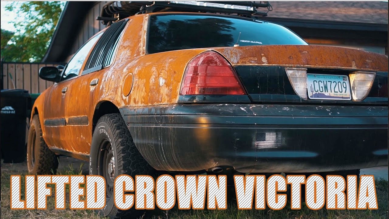 2001 Lifted Crown Victoria Zombie Apocalypse Monster Cop Car Mad Max ...