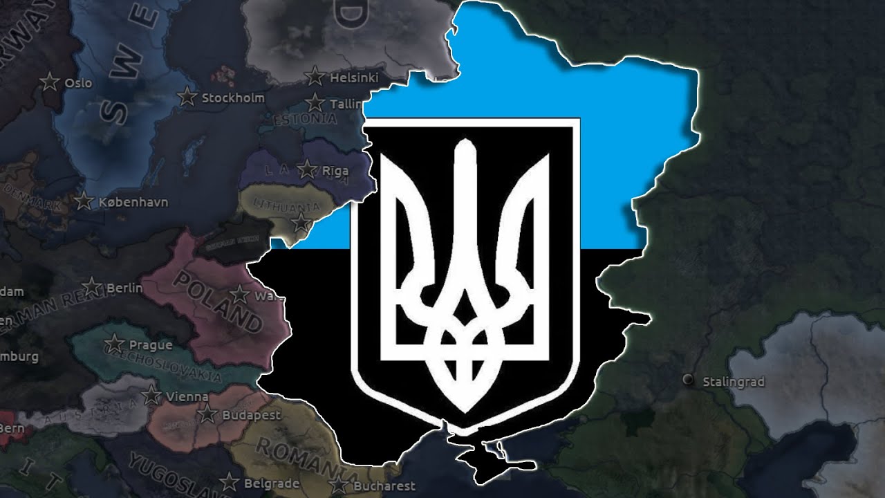 Ukraine restored Kievan Rus in hoi4 - YouTube