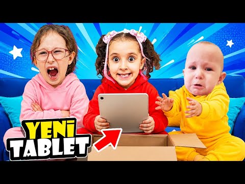 BANU ALYA YENİ TABLET İSTEDİ !! ANNESİ DEV SÜRPRİZ YAPTI !! BAHAR BANU ALYA ASEL MİRA !