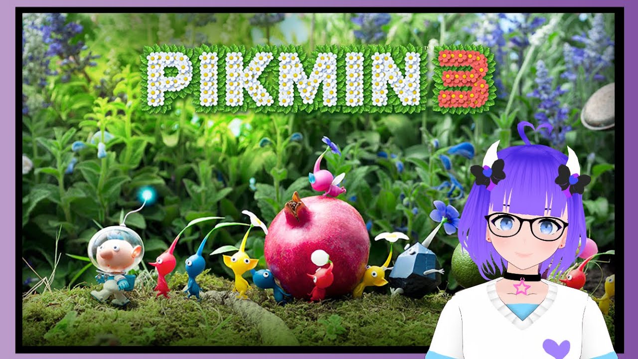 Pikmin 3 VOD 1: The start of another Pikmin adventure! MODEL DEBUT 7/14 ...