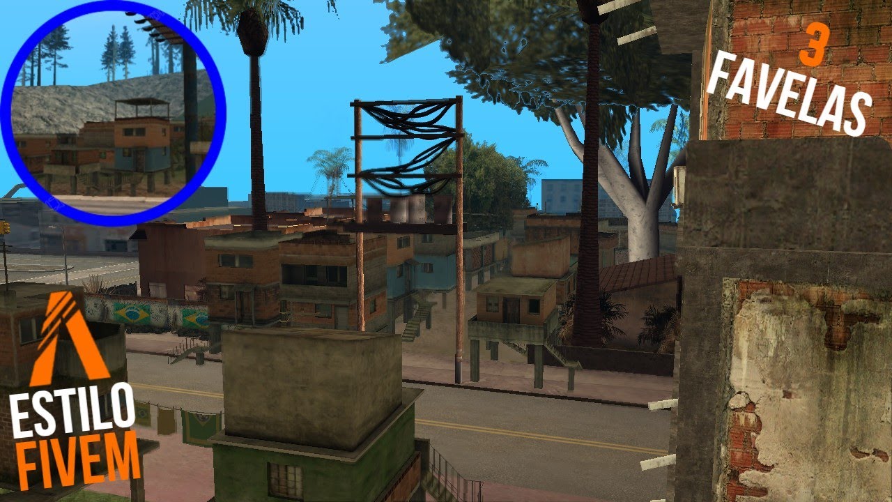 Pack De 3 Favelas Estilo FiveM | MTA:SA | 2021 - YouTube