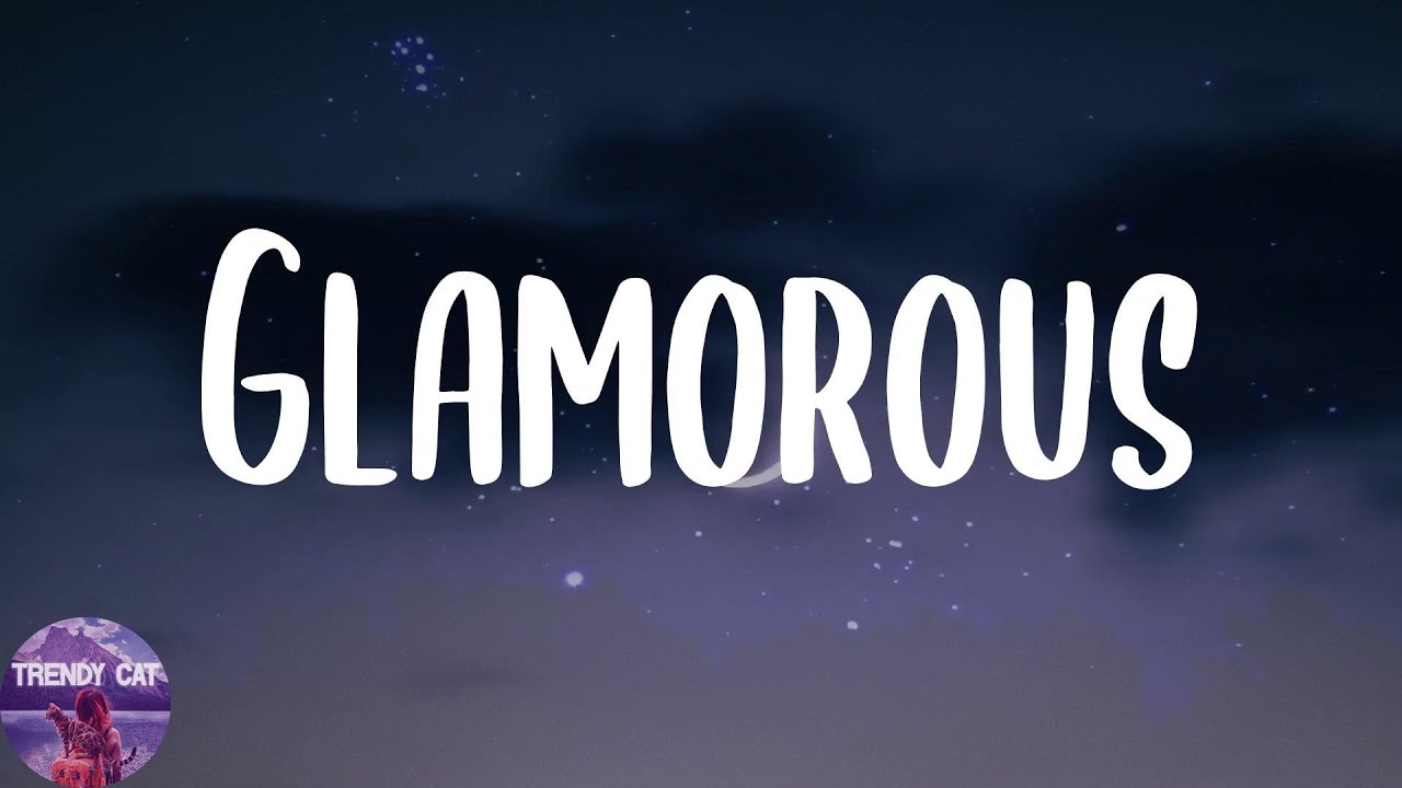 Fergie - Glamorous (Lyrics) - YouTube