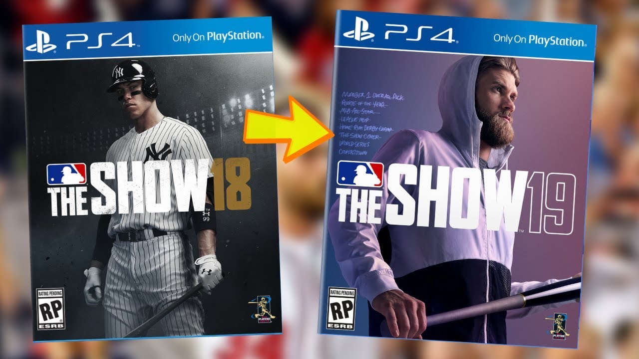 MLB THE SHOW 19 COVER ATHLETE REVEAL: BRYCE HARPER! PRE ORDER BONUSES ...