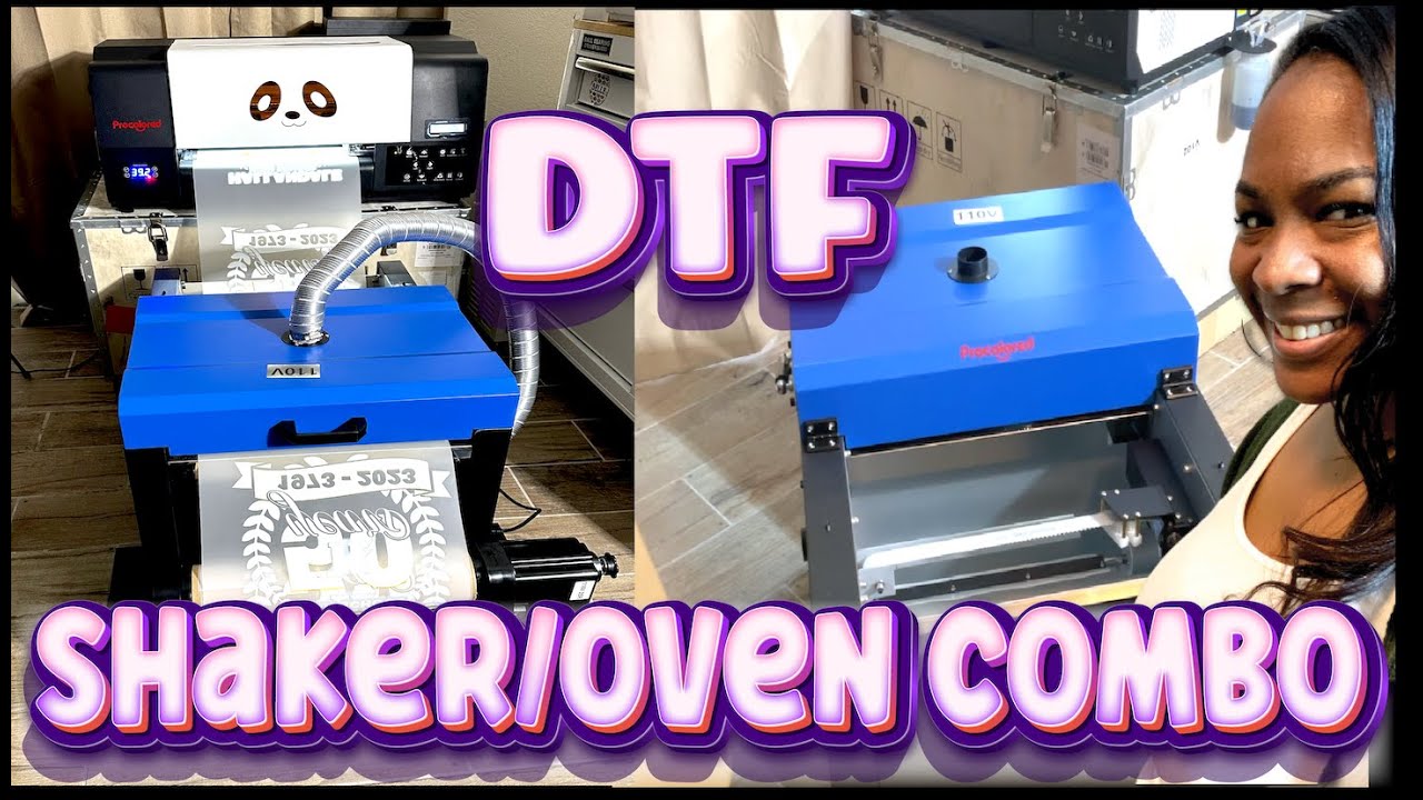 DTF PRINTER SHAKER & CURING OVEN COMBO | UNBOXING & SETUP | PROCOLORED ...