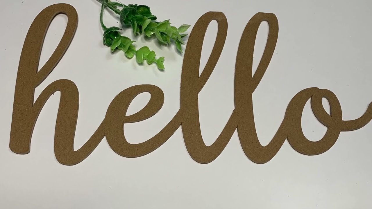 How to make letters using your cricut maker #3 - YouTube