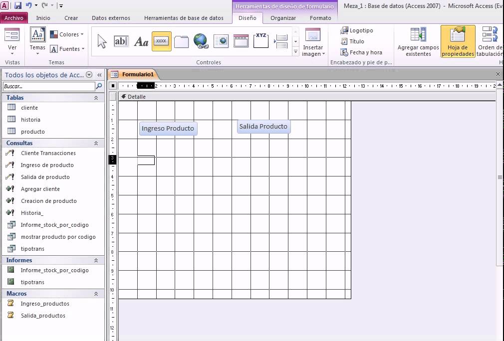 Men De Microsoft Access 2010 YouTube Men De Microsoft Access 2010 YouTube