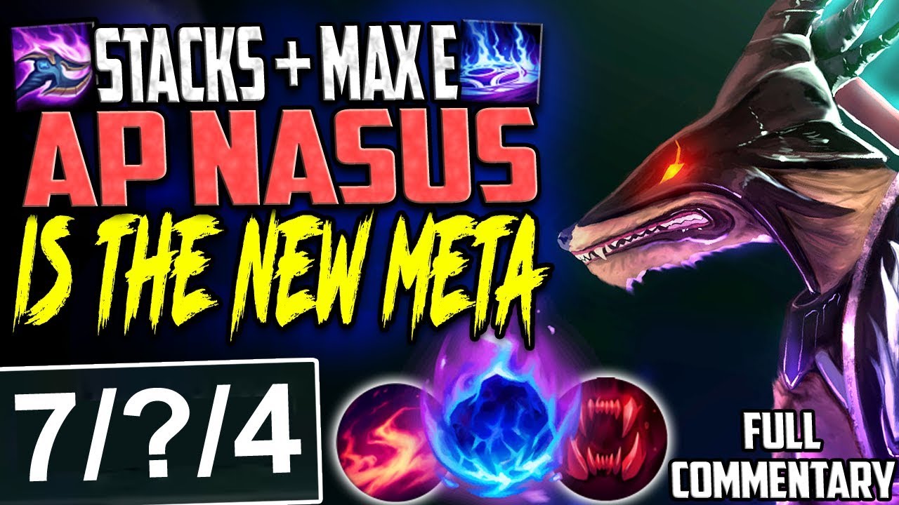 STACKS + MAX E AP NASUS = THE NEW META | THE ONLY WAY TO PLAY | Nasus ...