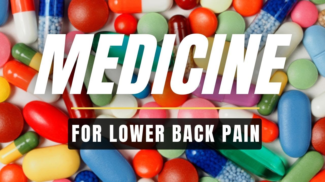 The Best Medicine For Lower Back Pain Relief - YouTube