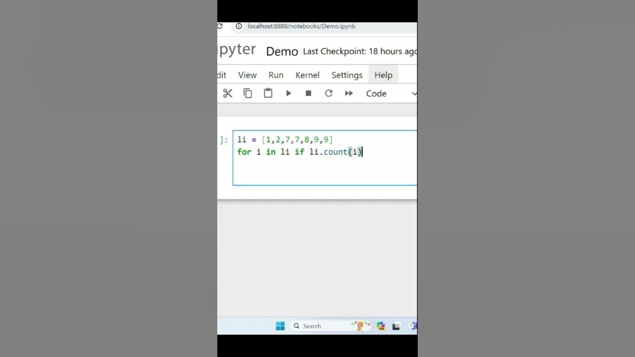 Python Interview Question Python List Comprehension #python #pyspark #bigdata #shorts #viral ...
