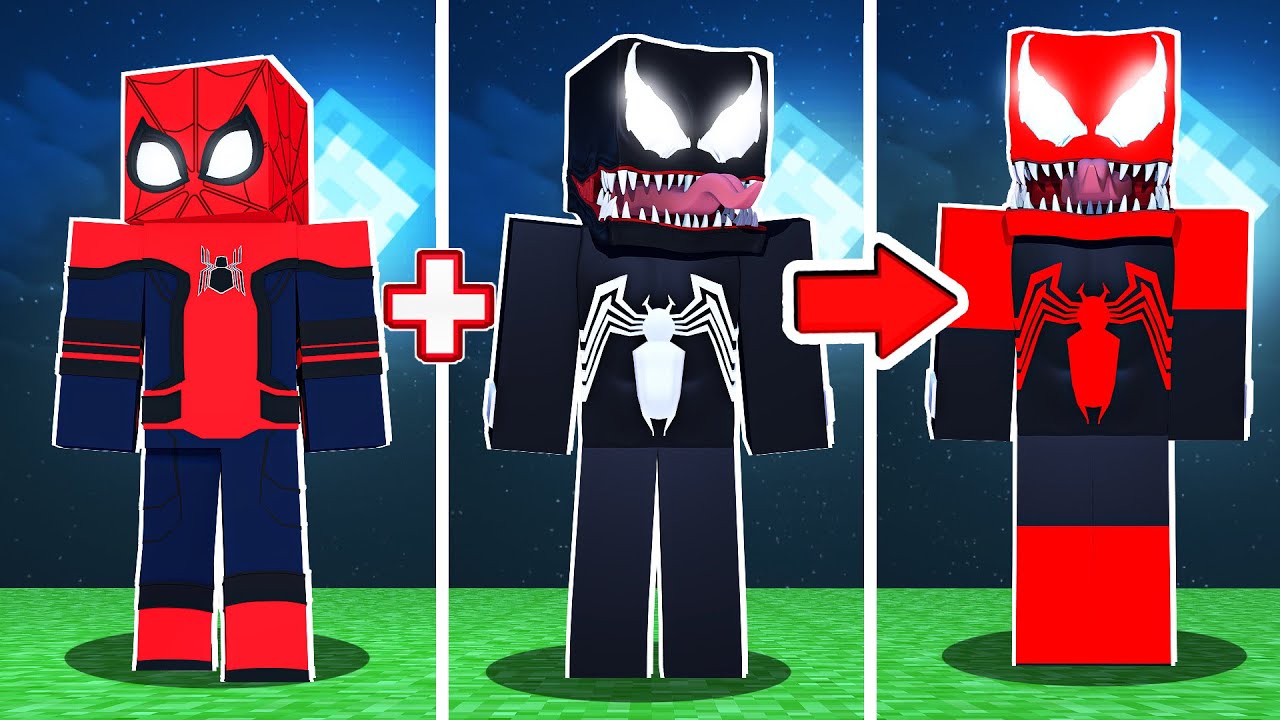 Novo Mod Do Homem Aranha Venom No Minecraft Youtube