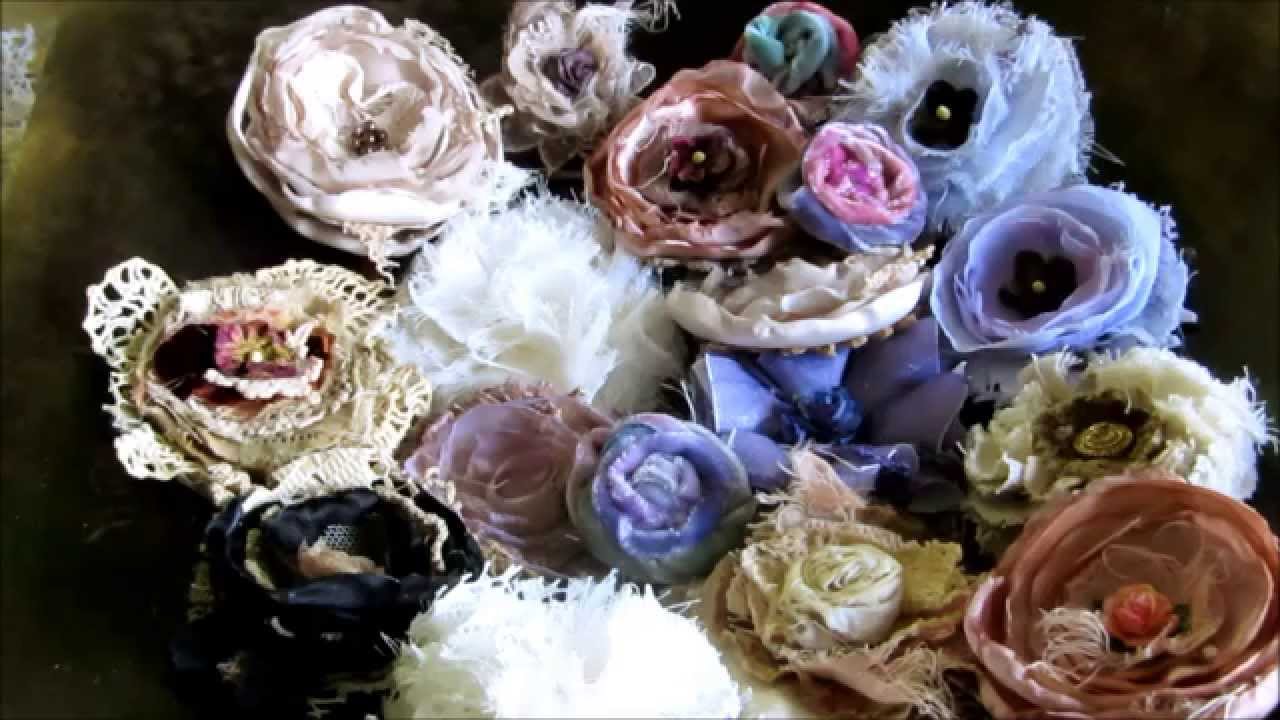 ~ Some Flowers I made and a little more to Share ~ - YouTube