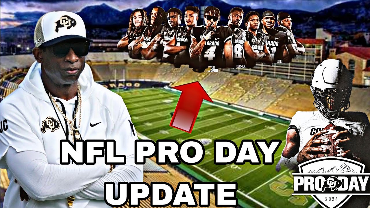Colorado Buffaloes 2024 NFL Pro Day Is OFFICIALLY Here: Latest Update ...
