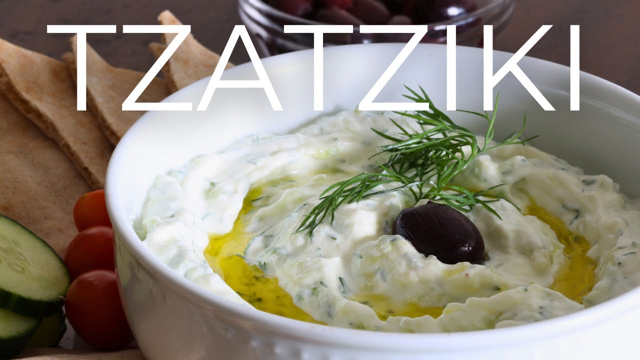 How to make Tzatziki. EASY and HEALTHY Greek Tzatziki - YouTube