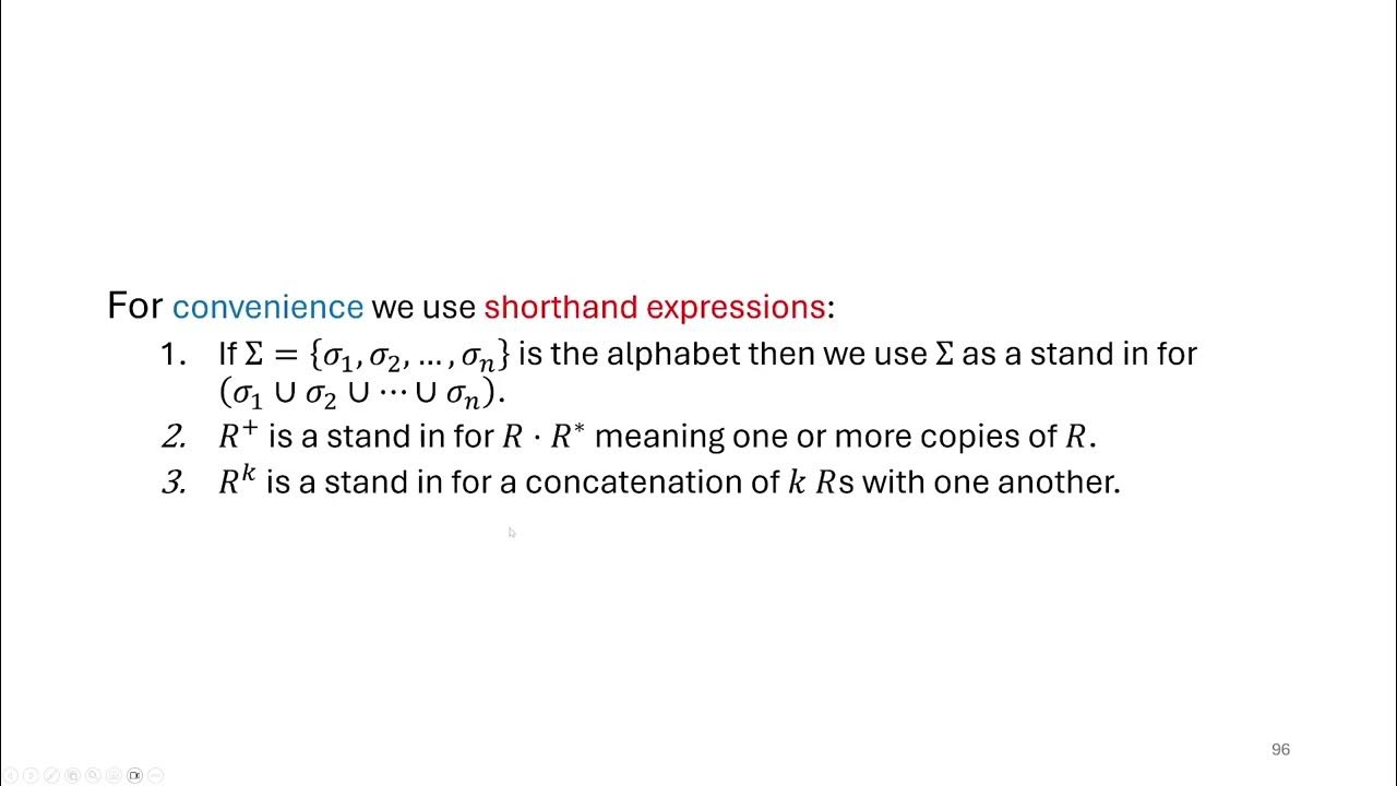 Regular Expressions - Theory of Computing - YouTube