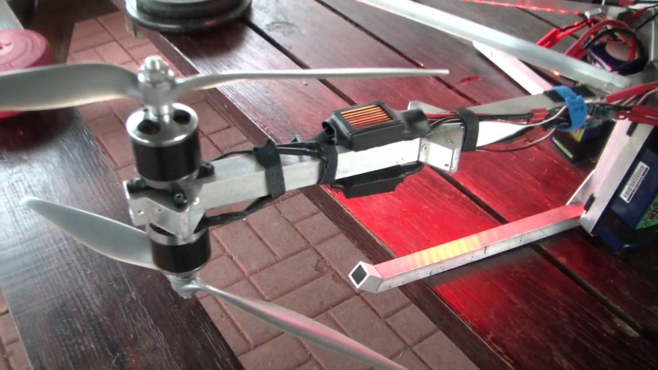 Heavy Lift Quad 27kg by Quadzilla - YouTube