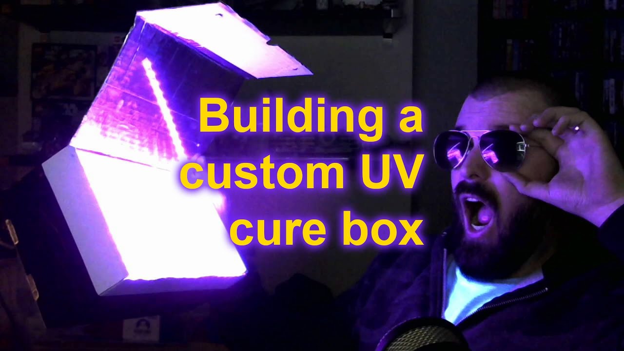 Building your own UV Curing box - YouTube