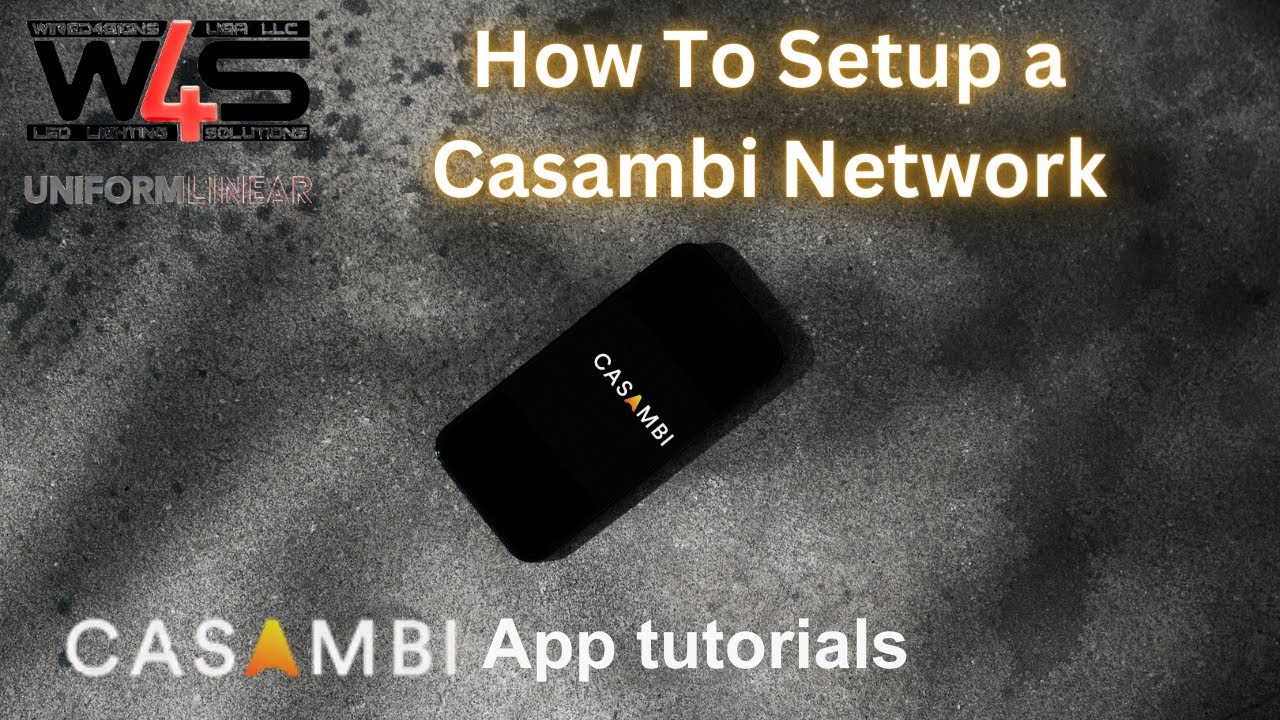 How to Set Up a Casambi Network: Step-by-Step Tutorial - YouTube