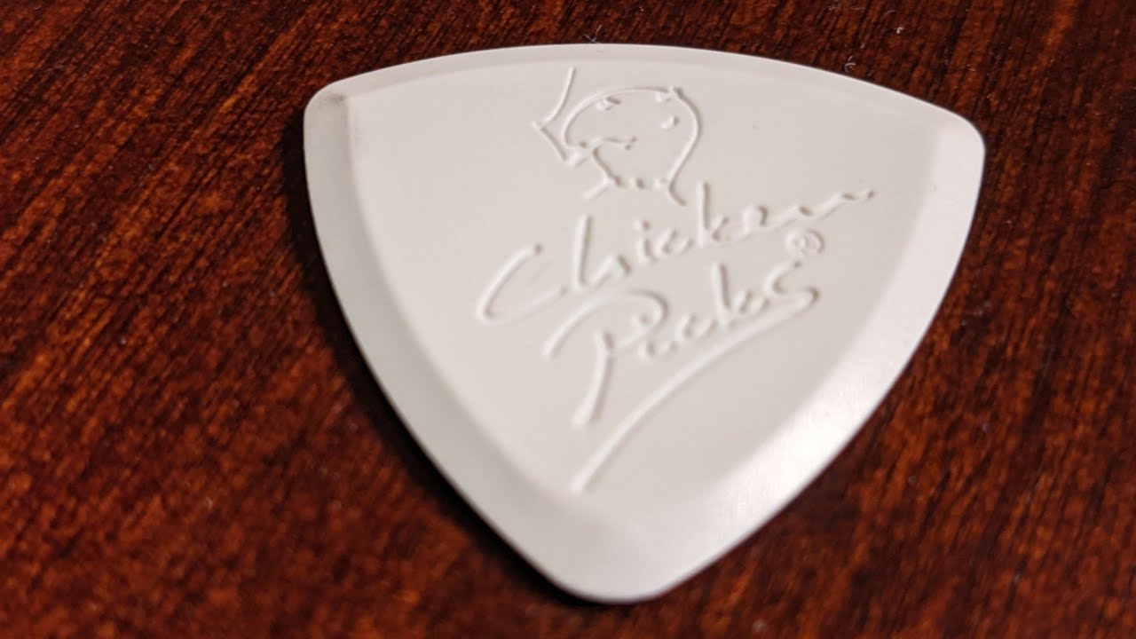 Chicken Picks Bermuda III 2.1mm guitar pick review (I won't try to ...