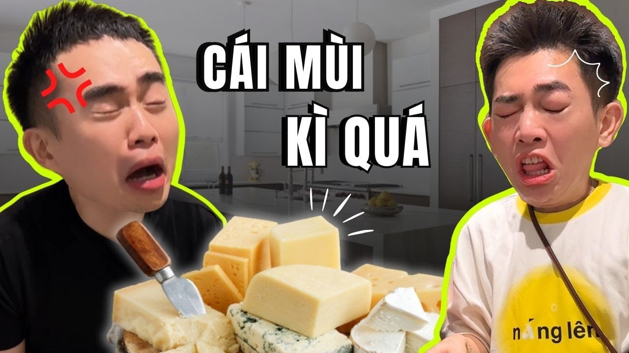 Panda dám thách, Tina dám thử - Thách những món khó ăn nhất: Phô Mai ...