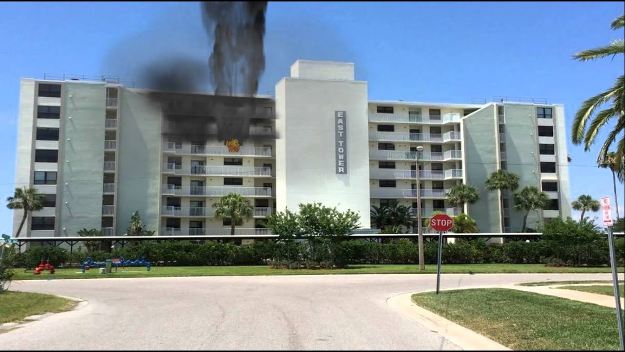 8-Story Mult-Family Residential Apartment Exterior Hallway/Stairwell ...