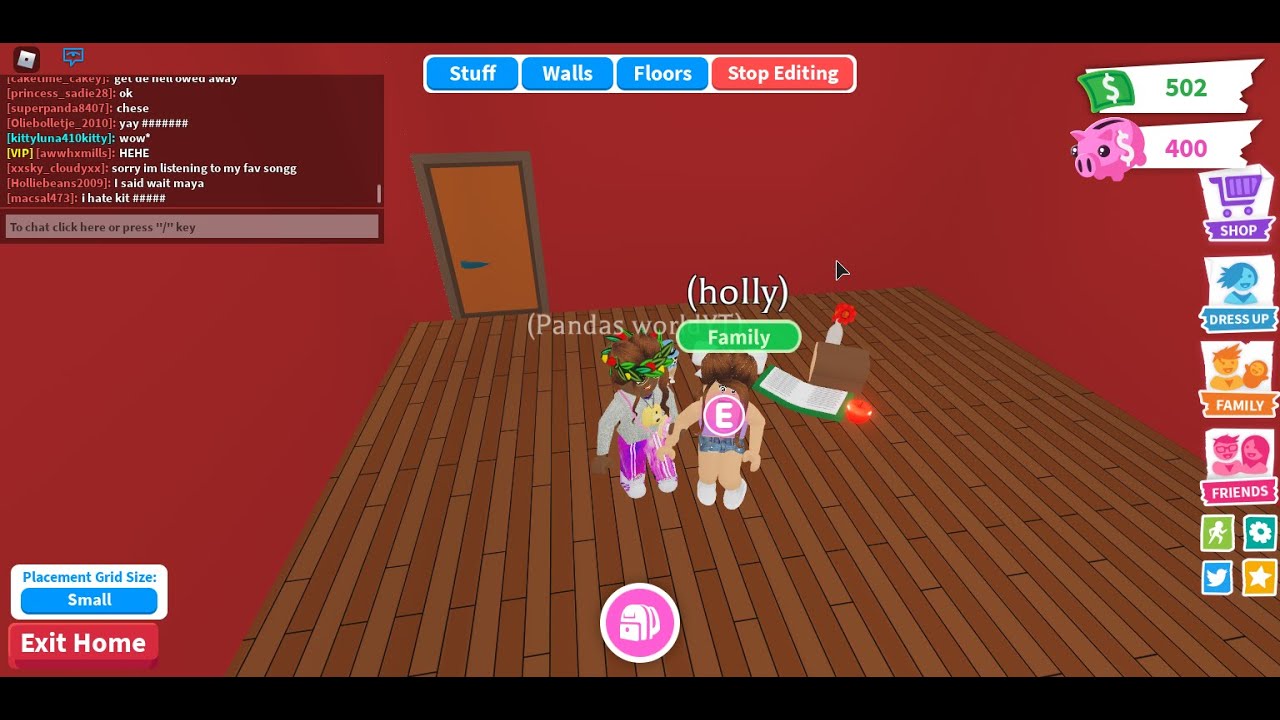 Playing adopt me] we met someone final part - YouTube