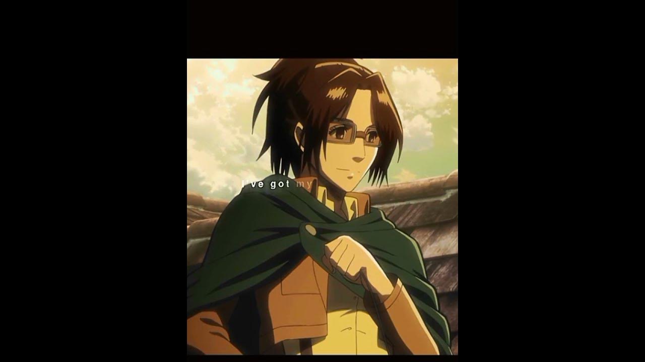 hange..🥺♡~/ song- say yes to heaven | Lana del rey•° #aot #lyrics - YouTube