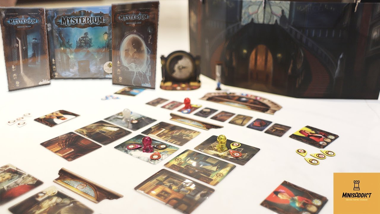 MYSTERIUM Board Game Overview Plus Two Expansions: Hidden Signs and ...