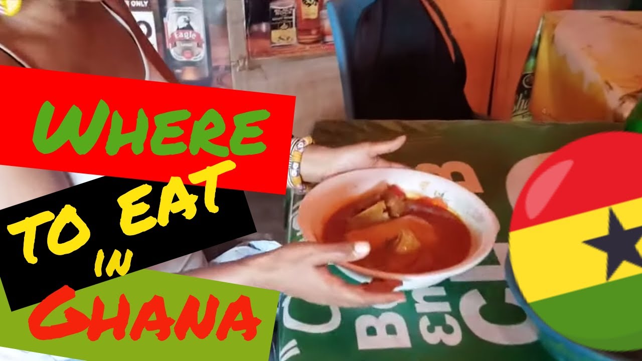 WHAT are GHANA CHOP BARS? | Delicious WEST AFRICAN FAST FOOD | Support ...