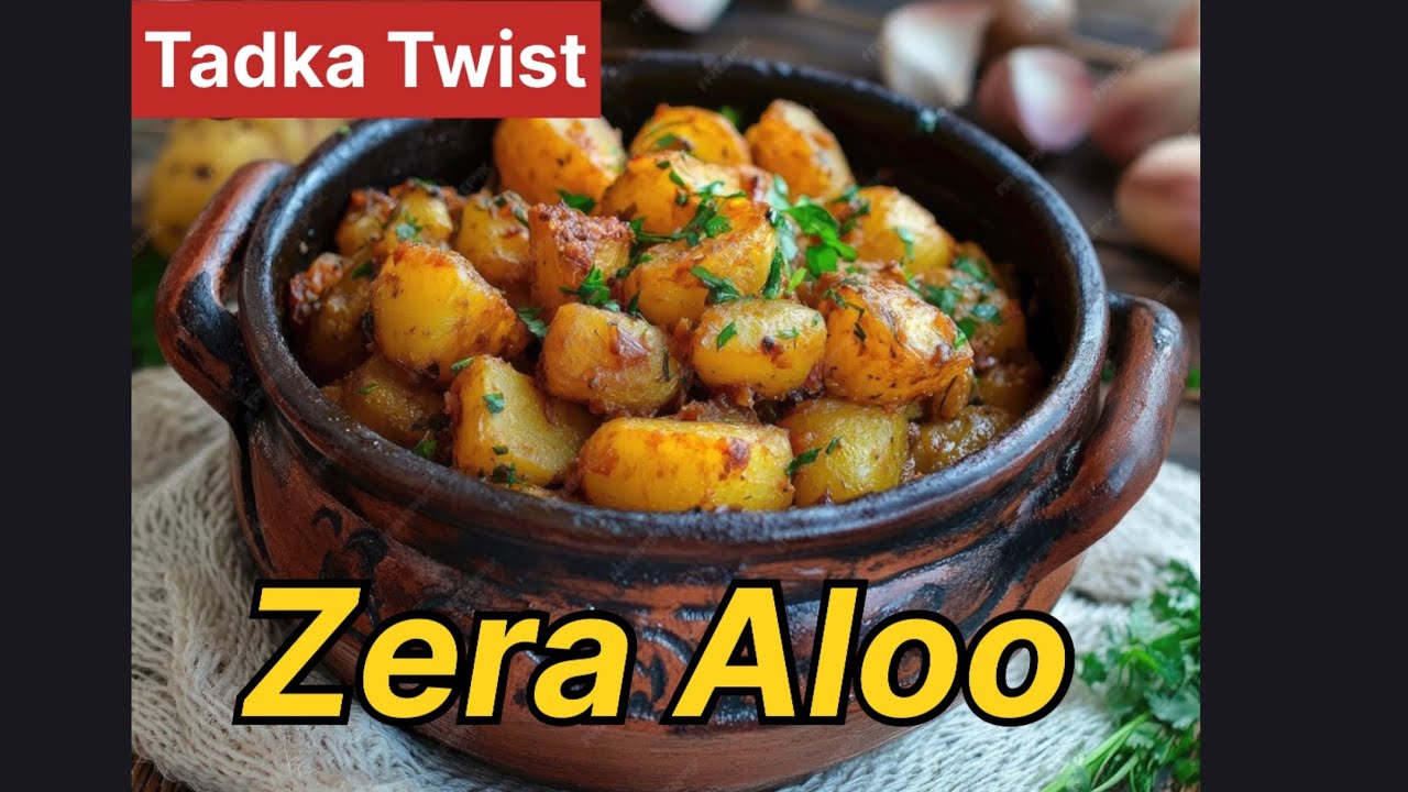 Zera Aloo (Spiced Potatoes) | Tadka Twist Recipe | Flavorful & Easy ...
