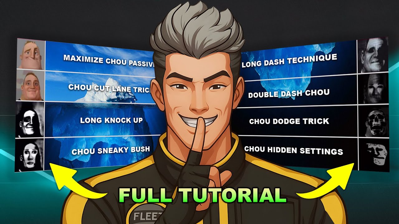 TUTORIAL CHOU!! ONLY 1% KNEW THIS TRICK (global chou full advanced ...