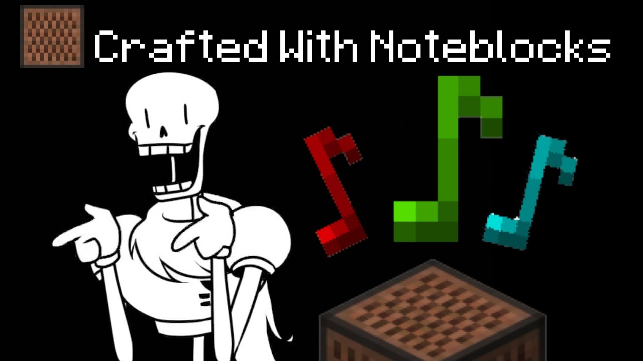 [24] Bonetrousle - Note Block Song - Undertale - YouTube