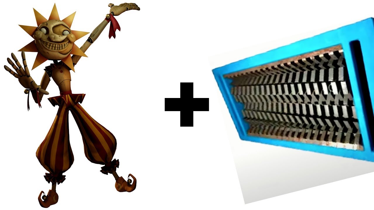 SunDrop From FNAF + Deck Of Cards + The Grinder = ??? | (Poppy playtime ...